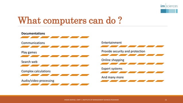 Lec 1 introduction to computer -i | PPT