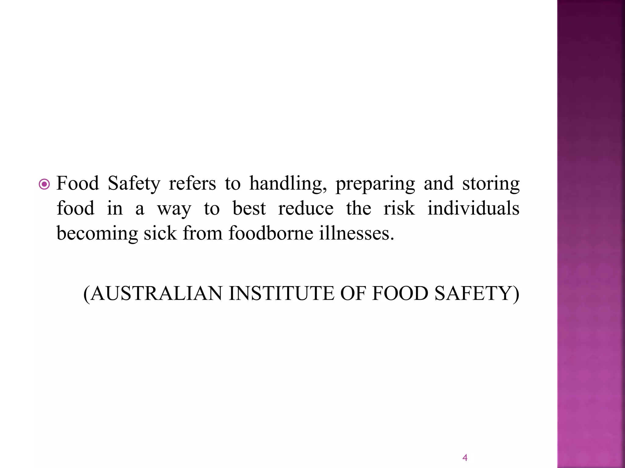 Introduction to food safety & toxicology | PPTX