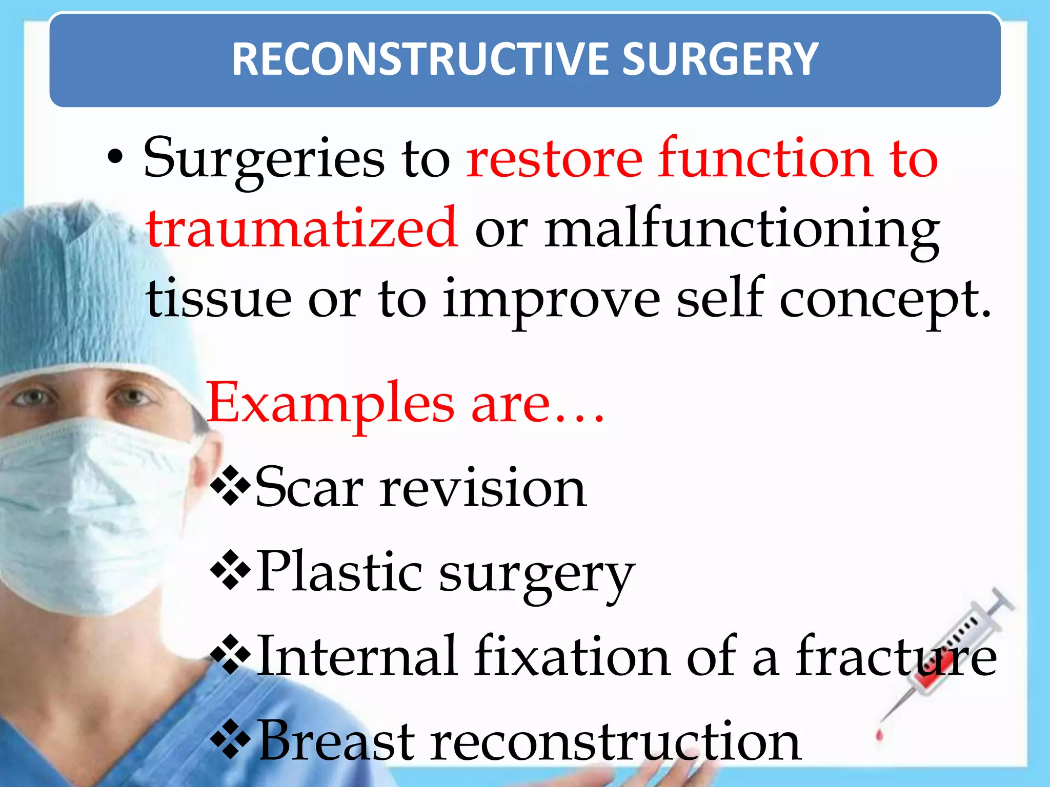 Introduction General surgery & Its Type | PPT
