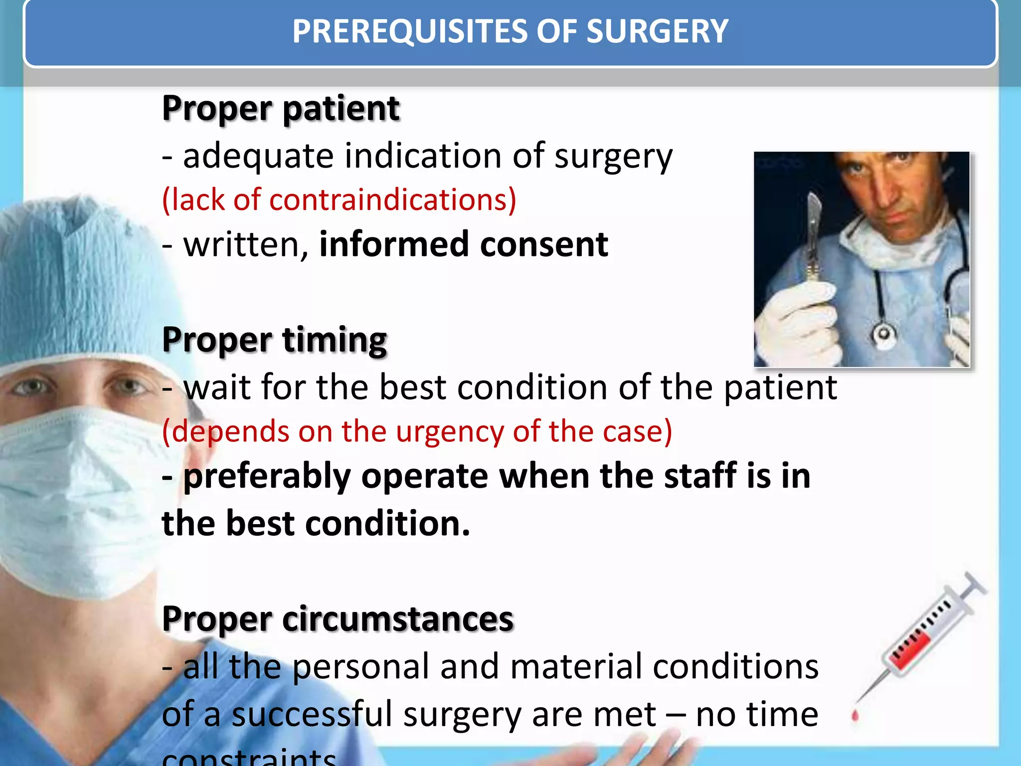 Introduction General surgery & Its Type | PPT
