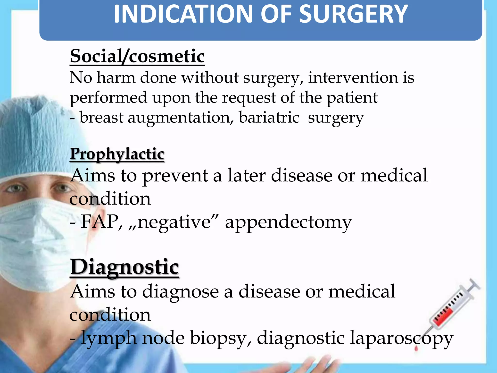 Introduction General surgery & Its Type | PPT