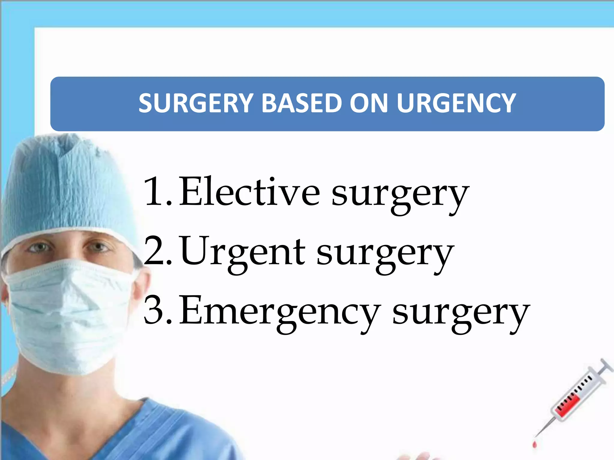 Introduction General surgery & Its Type | PPT