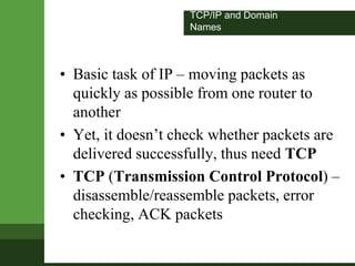 Lec 1 intro to internet | PPT