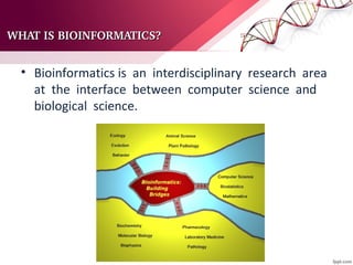Introduction to Bioinformatics | PPT