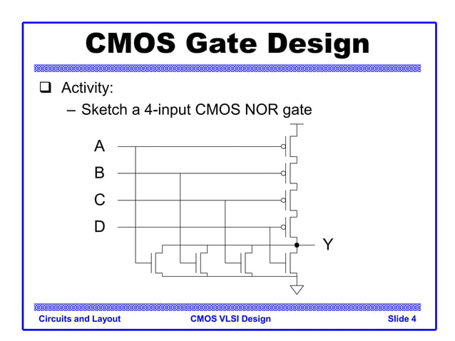 Introduction to CMOS VLSI design Stick diagram.ppt | Computer Peripherals | Computing