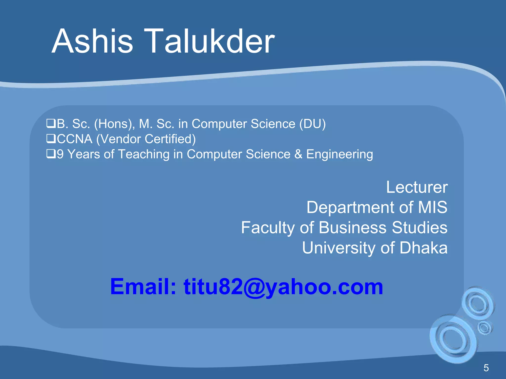 introduction to computer: Lec 1 orientation | PPT