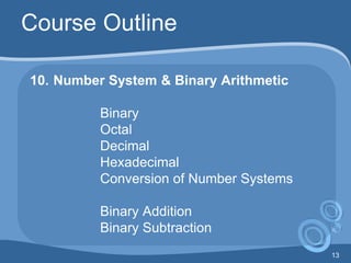 introduction to computer: Lec 1 orientation | PPT