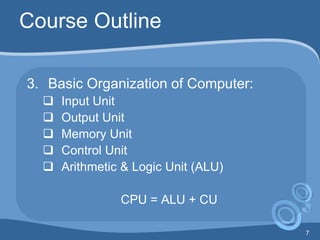 introduction to computer: Lec 1 orientation | PPT