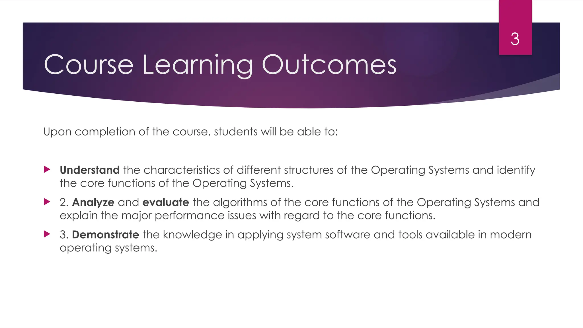 Operating System Basics For Computer Science Pptx