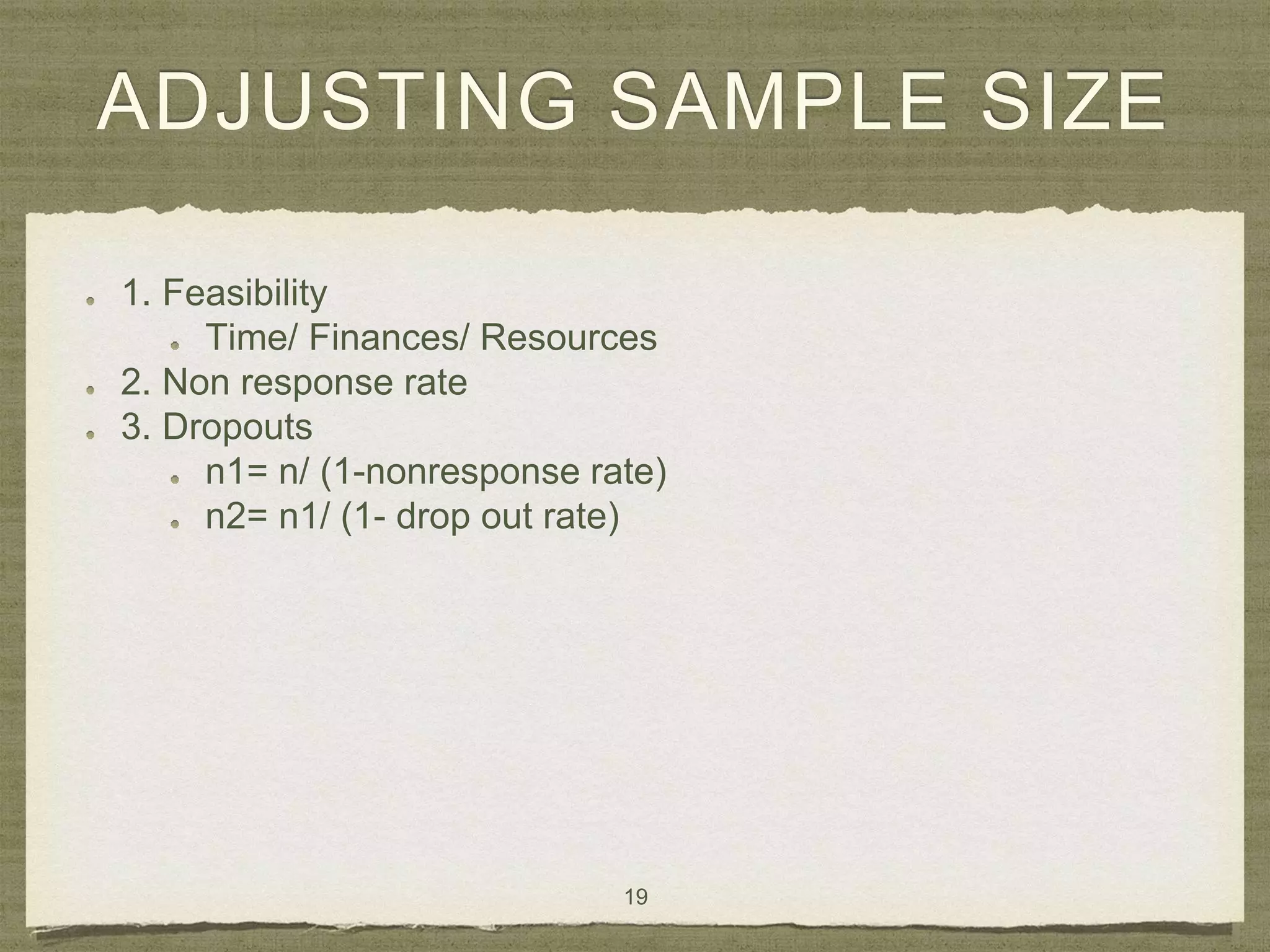 SAMPLE SIZE, CONSENT, STATISTICS | PPT