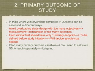 SAMPLE SIZE, CONSENT, STATISTICS | PPT