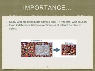 SAMPLE SIZE, CONSENT, STATISTICS | PPT