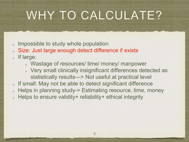 SAMPLE SIZE, CONSENT, STATISTICS | PPT