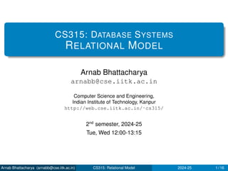 Lec1 Relational Model databases computer science.pdf