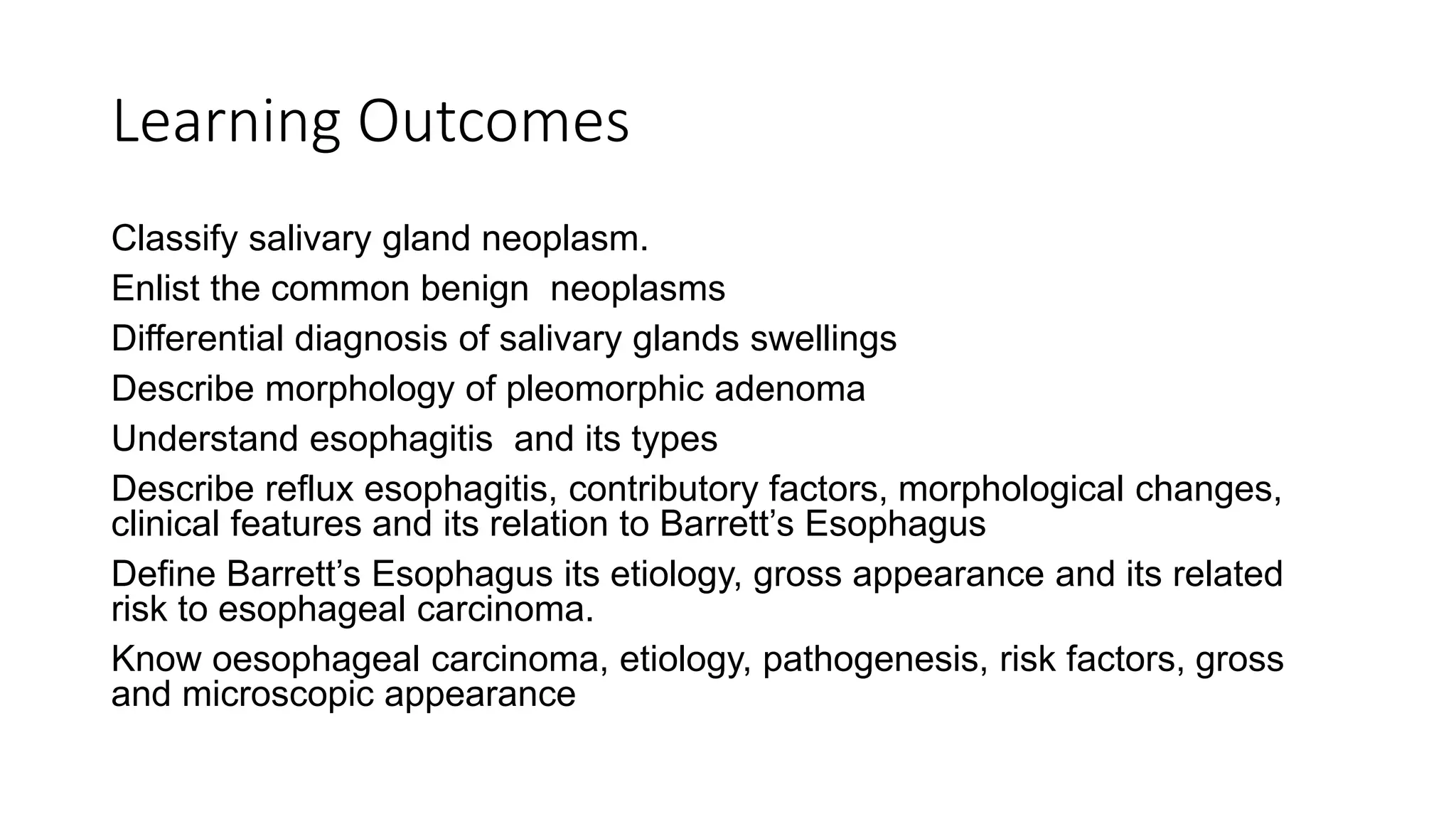 salivary gland and esophagus | PPTX