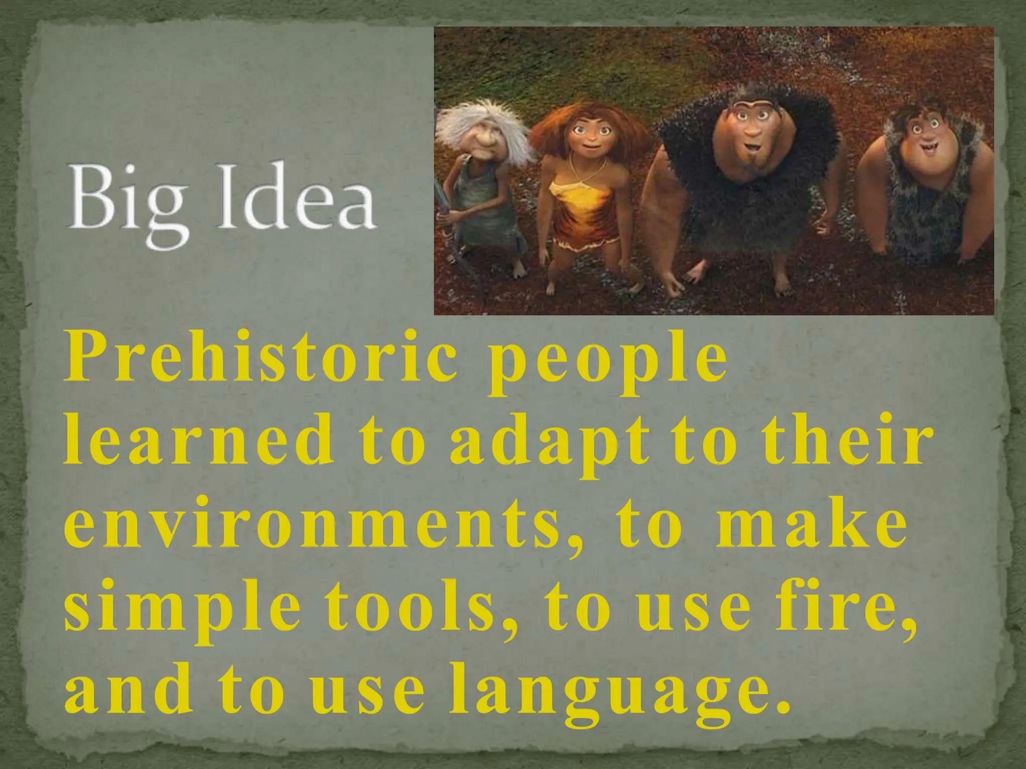 the old stone age, paleolithic and mesolithic.pptx