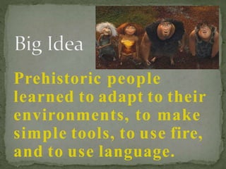 the old stone age, paleolithic and mesolithic.pptx