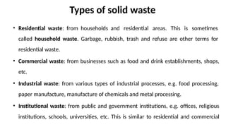 Waste management effect of waste management | PPT