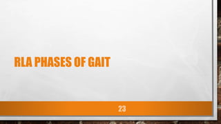 Lec 1 walking gait | PPTX