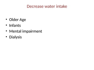 LEC#1 WATER & SODIUM all is well and all | PPT