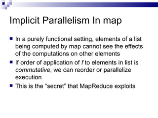 Mapreduce: Theory and implementation | PPT | Programming Languages | Computing