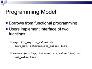 Mapreduce: Theory and implementation | PPT