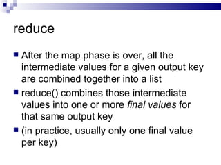 Mapreduce: Theory and implementation | PPT | Programming Languages | Computing