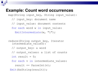 Mapreduce: Theory and implementation | PPT | Programming Languages | Computing