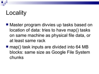 Mapreduce: Theory and implementation | PPT | Programming Languages | Computing