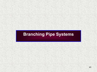 Pipe branching system and Revision | PPT