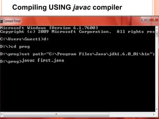 Programming in Java | PPT