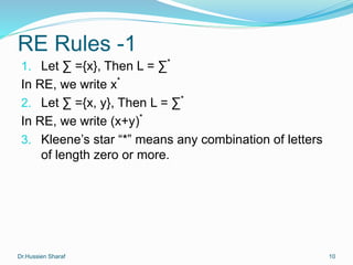 Theory of computation Lec2 | PPTX | Programming Languages | Computing