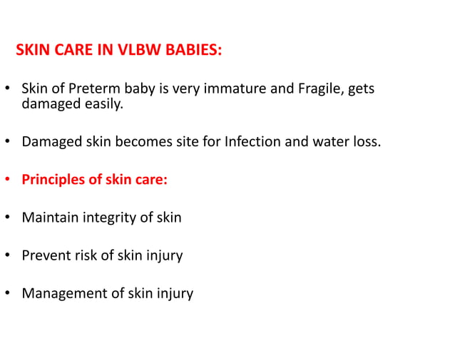 Nursing care of ELBW and LBW babies | PPTX | Pregnancy | Reproductive ...