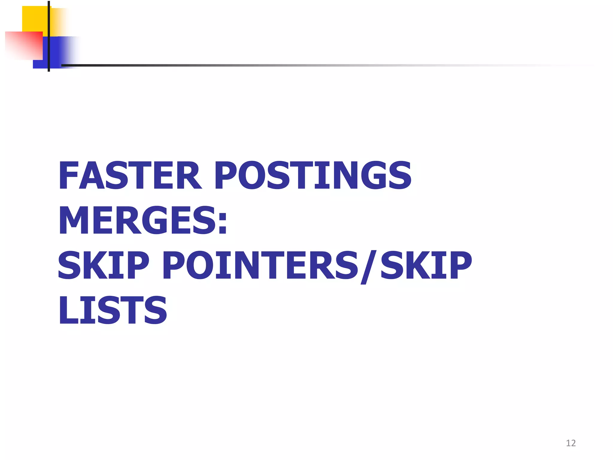 Query Processing in IR | PPT