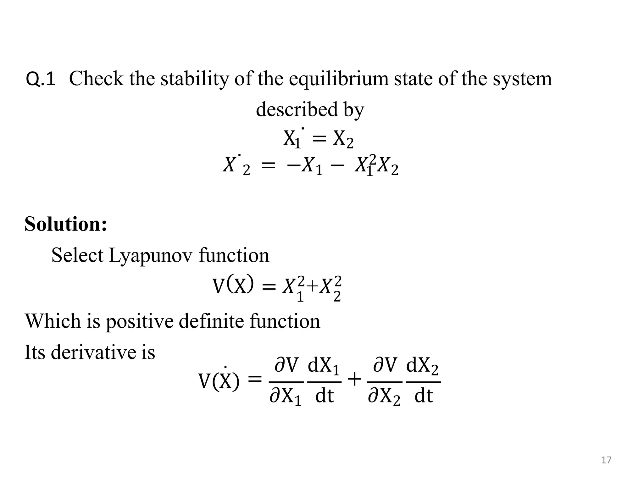 lec_2 for stability of control system .pptx | Physics | Science