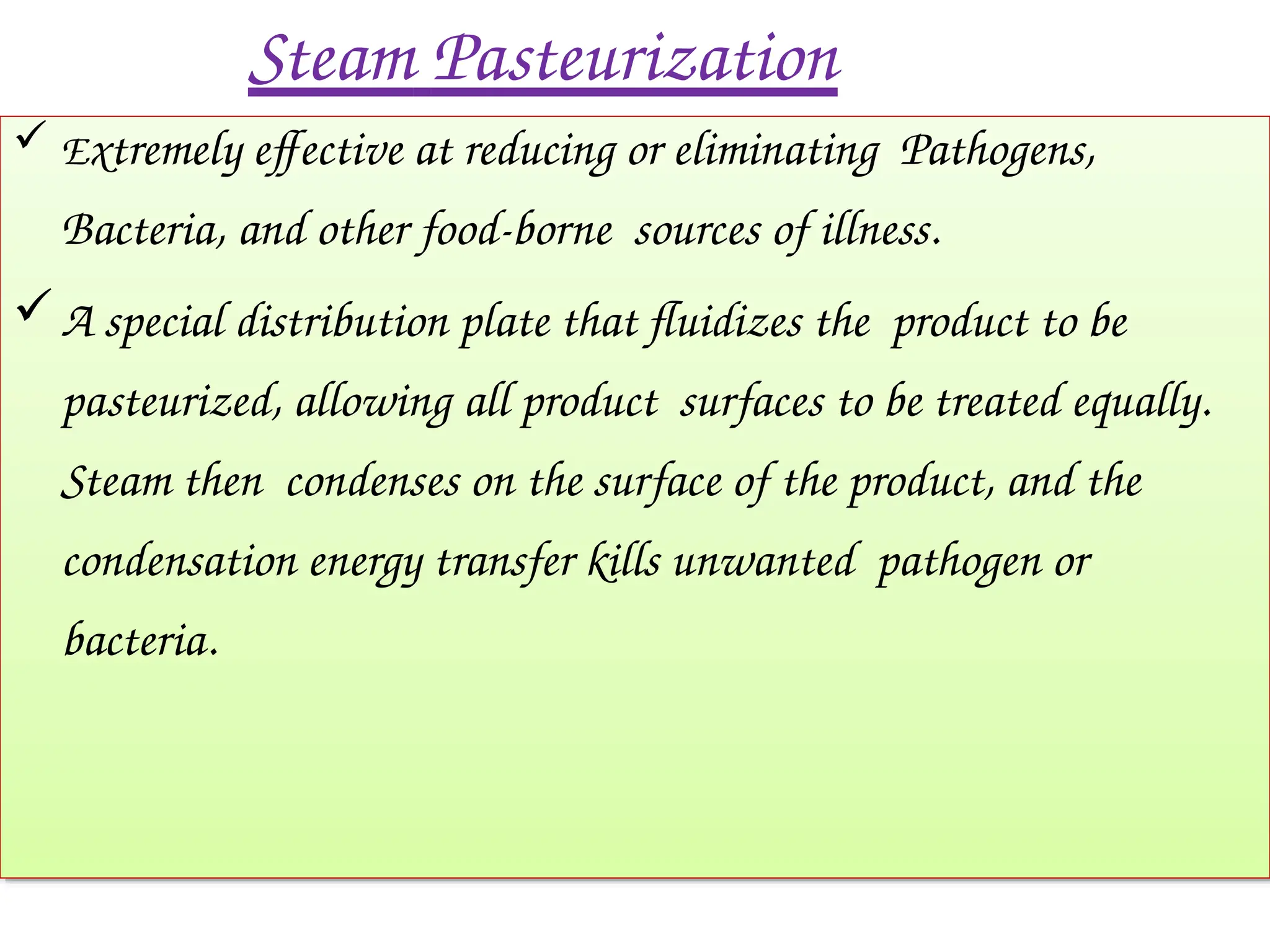 lec 2.pasteurization.pdf pasteurization 1234ion | PPT