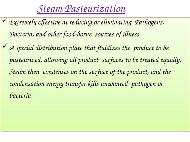 lec 2.pasteurization.pdf pasteurization 1234ion | PPT