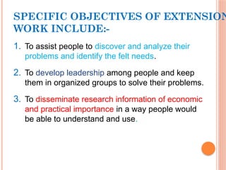 Lec 2 Pptx Objective And Principles Of Extension Pptx