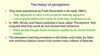 Why do we need machine learning? Neural Networks for Machine Learning ...