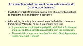 Why do we need machine learning? Neural Networks for Machine Learning Lecture 1a | PDF