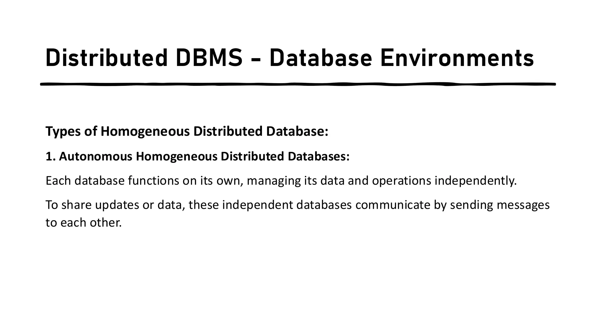 Distributed Database Environment Amazing in Easy wording | PDF