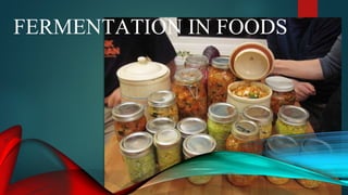 lec2.pdf fermentation in foods , types of fermentation | PDF