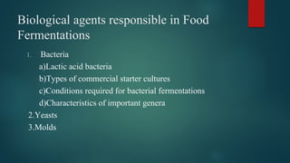lec2.pdf fermentation in foods , types of fermentation | PDF