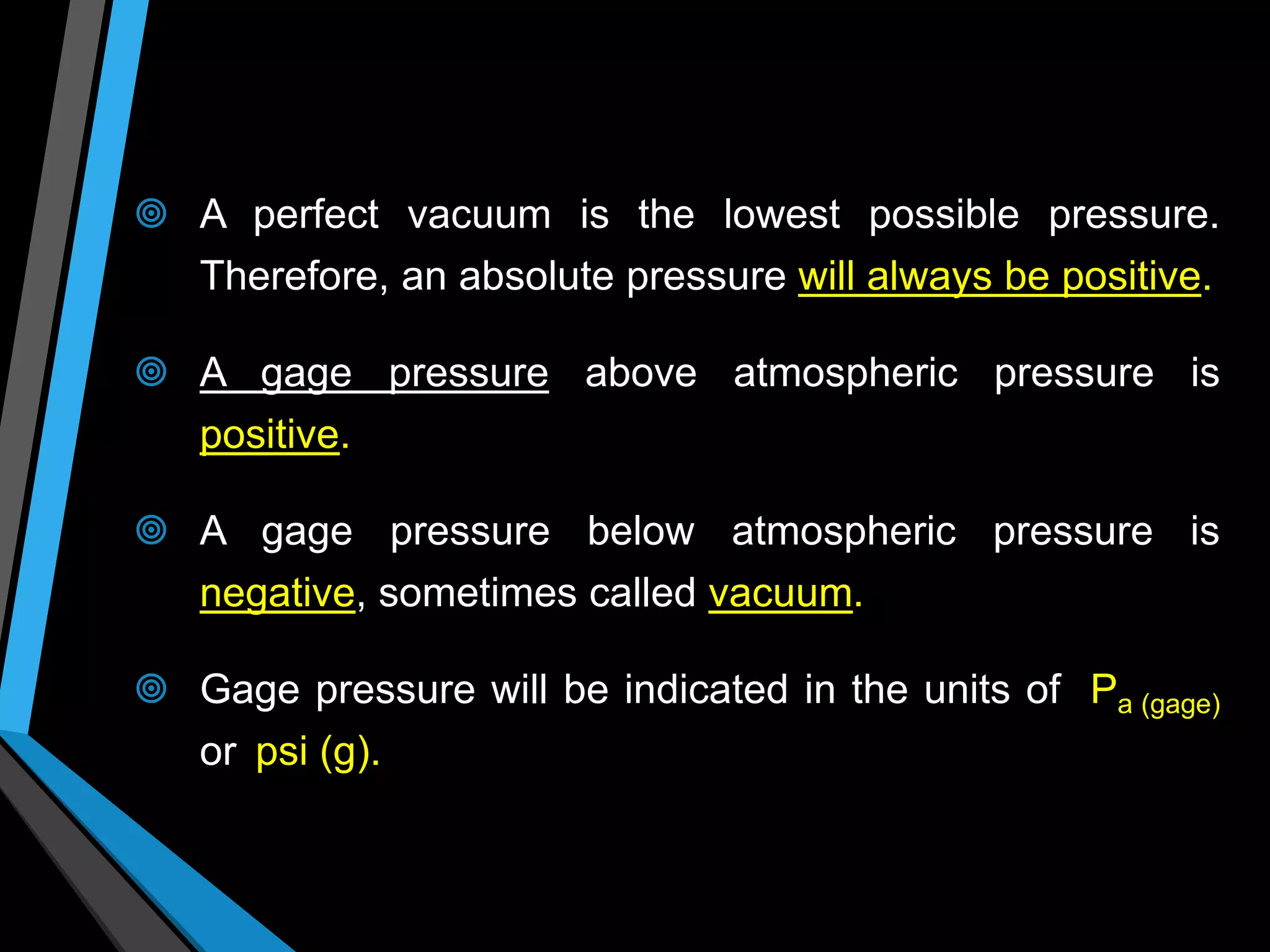 Pressure and Manometers | PPT