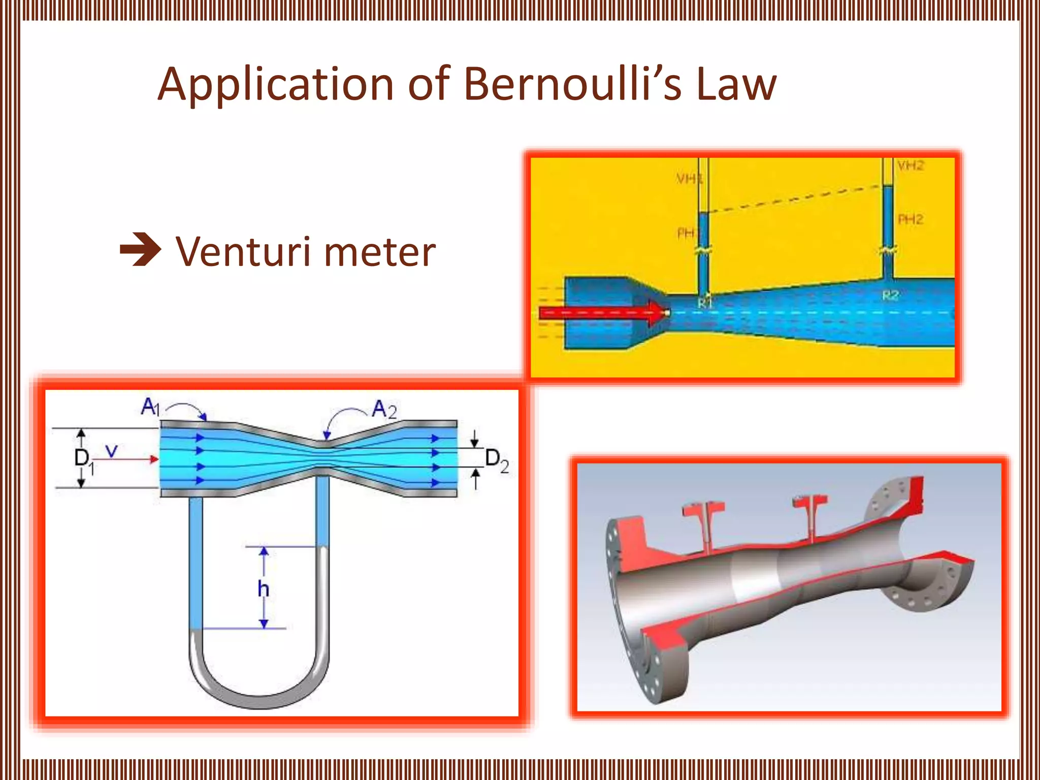 Berrnouli equation and applications | PPTX