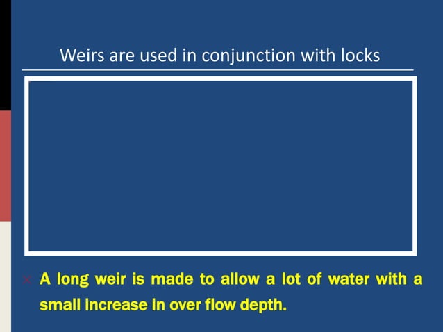 Weirs | PPT
