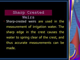 Weirs | PPT