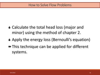 Application of Bernoulli Equation | PPT