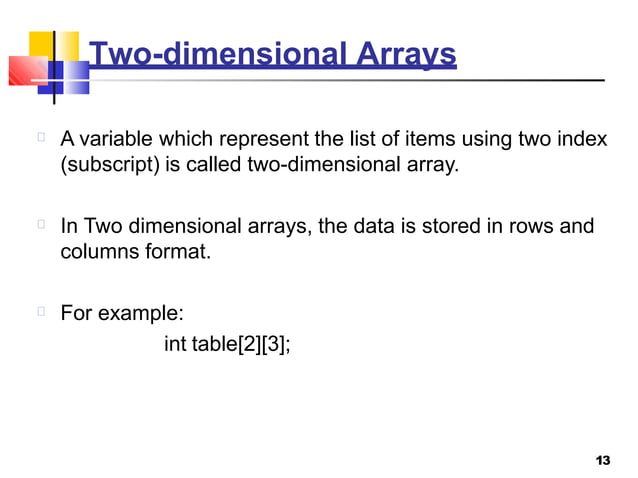lec 2- array declaration and initialization.pptx lec 2- array declaration and initialization.pptx