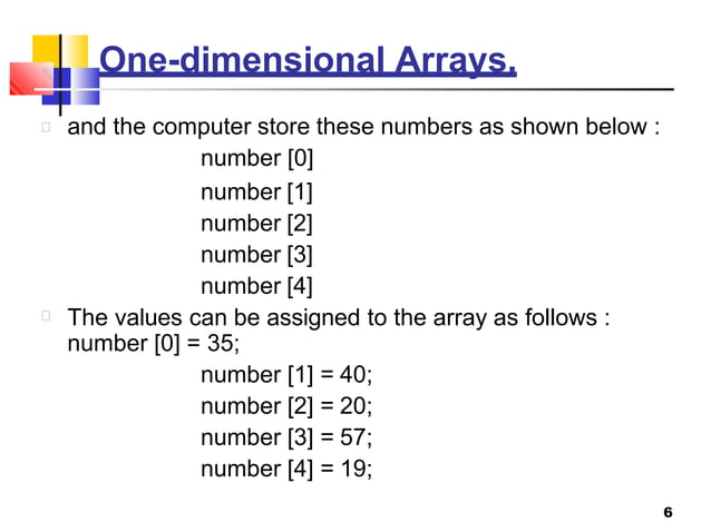 lec 2- array declaration and initialization.pptx lec 2- array declaration and initialization.pptx